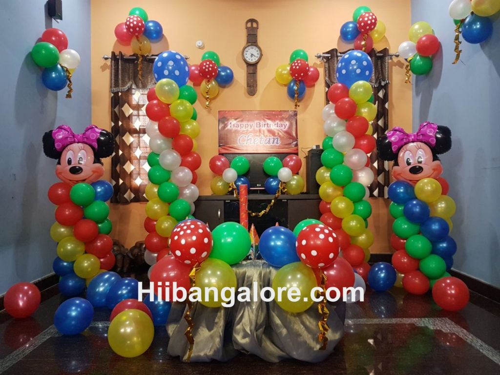 Basic balloon decorations - HiiBangalore